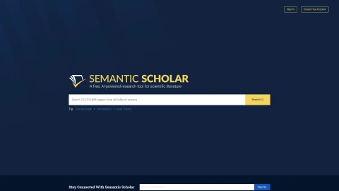 AI Research Tool - Semanticscholar