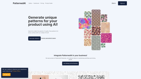 AI Pattern Generator - Patterned