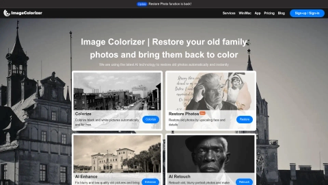 AI Image Colorizer - Imagecolorizer