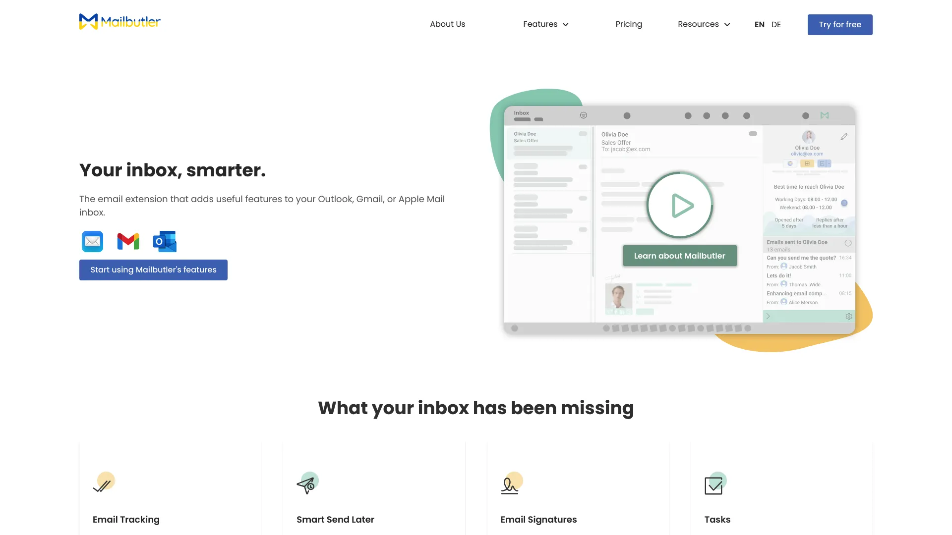 AI EmAIl Management Tool - Mailbutler