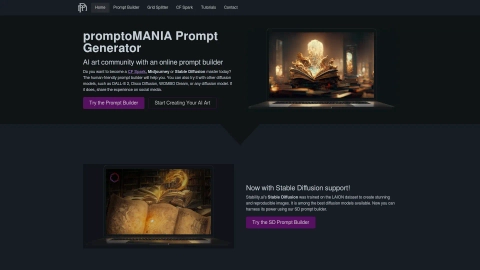 AI Art Prompt Generator - Promptomania