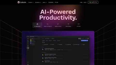 AI Powered Productivity Platform - Taskade