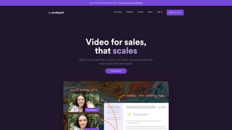 AI Video Communication Tool - Sendspark