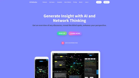 Insightful AI Network Analyzer - Infranodus