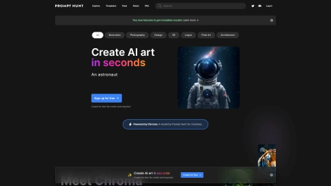 AI Art Creation - Prompthunt