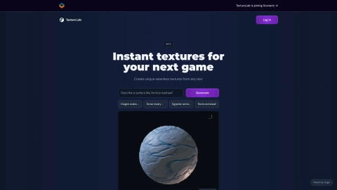 AI Texture Generator - Texturelab