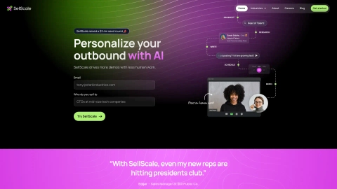 AI Sales Enablement Tool - Sellscale
