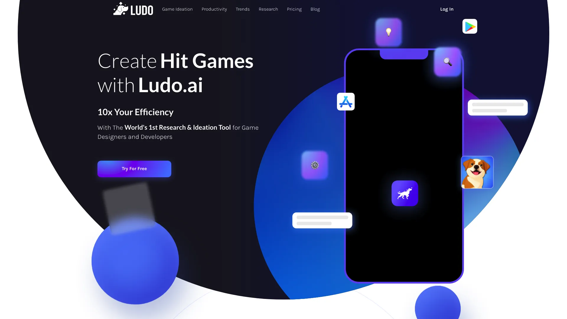 AI Game Design Platform - LudoAI