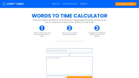 Communication Tool - Script Timer Ai