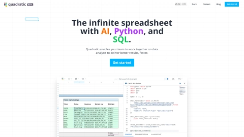 AI Data Analysis Tool - Quadratichq