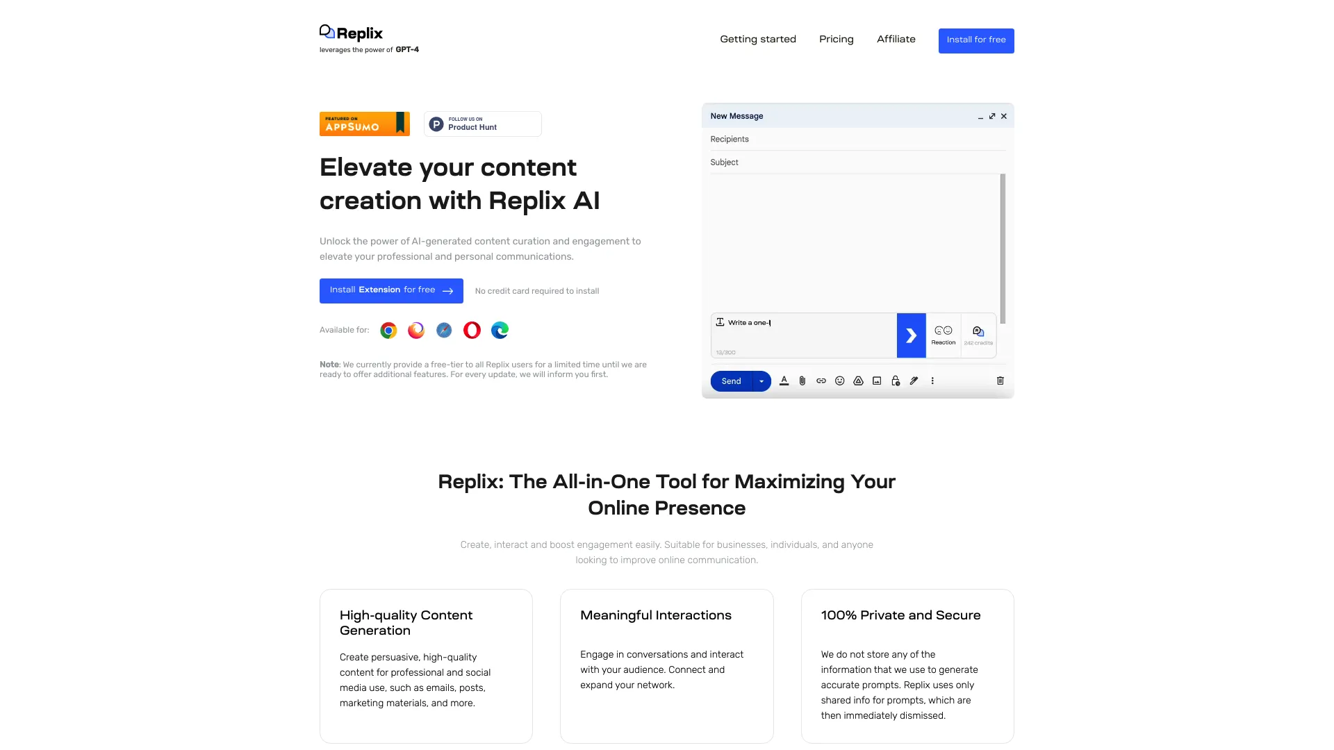AI Content Creation - ReplixAI
