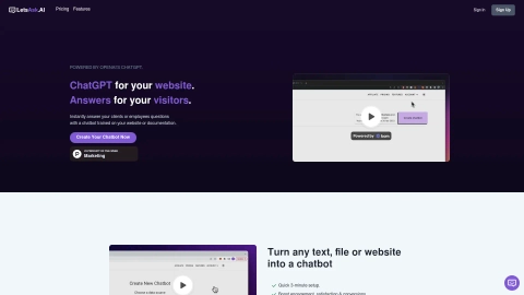 AI Chatbot Builder - LetsaskAI