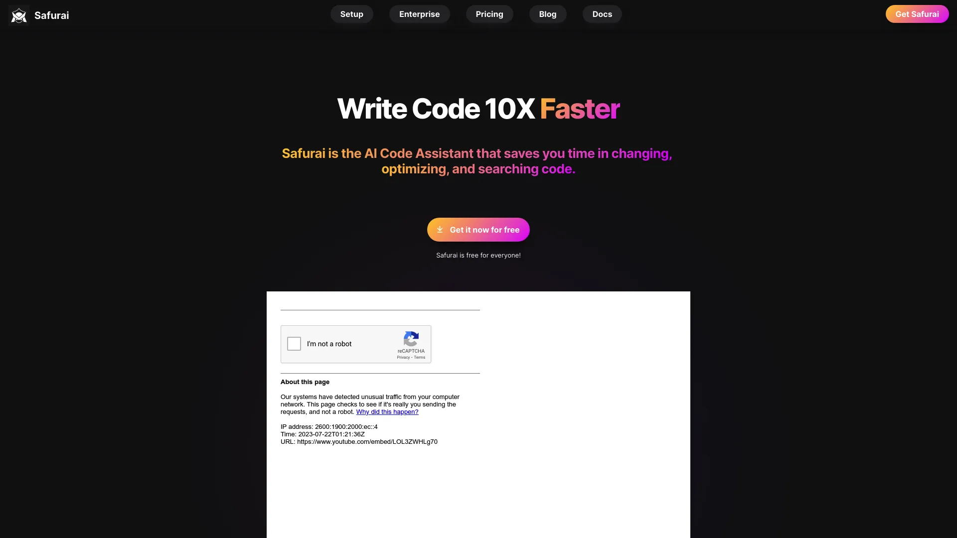 AI Code Assistant - Safurai