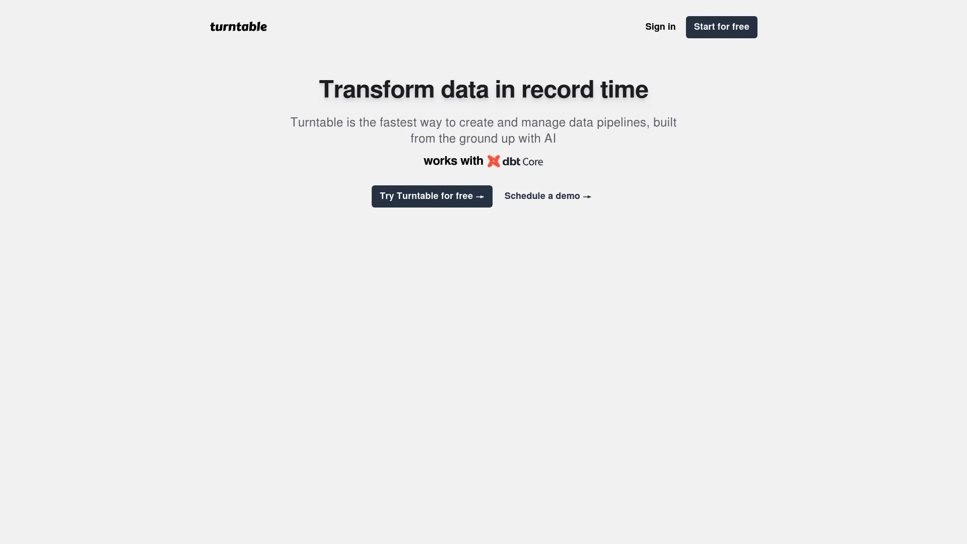 AI Powered Data Pipeline - Turntable AI Powered Data Pipeline - Turntable