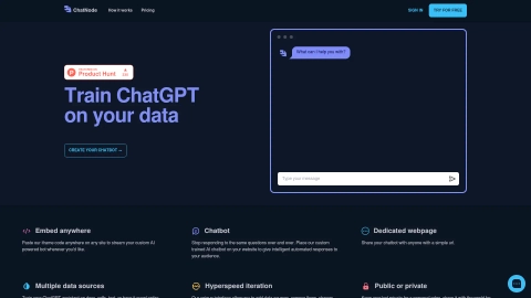AI Chatbot Trainer - ChatNode