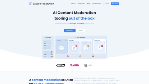 AI Content Moderation Tool - Lasso Moderation