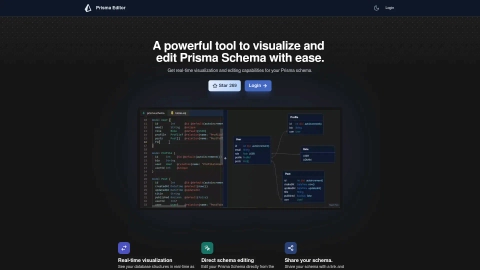 Prisma Editor AI Database Schema Visualization And Editing Tool - Prisma Editor