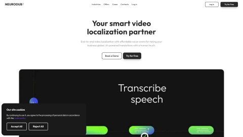 AI Video Localization Tool - Neurodub