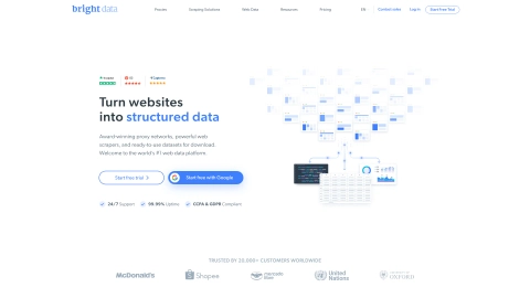 AI Web Browser Scraping Tool - BrightData