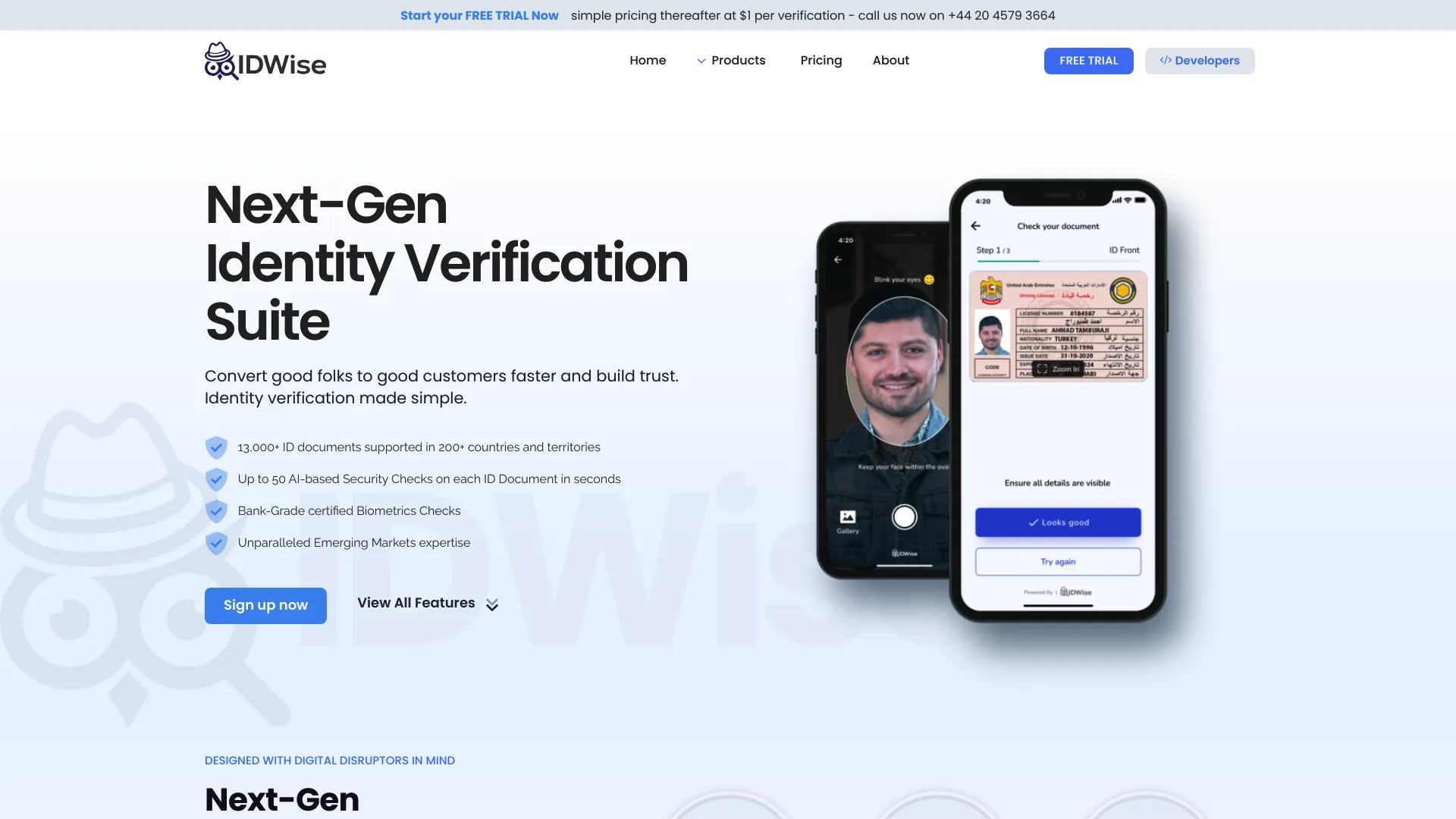AI Identity Verification Tool - IDWise