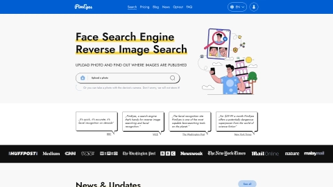 AI Reverse Image Search Tool - PimEyes