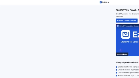 AI Email Generator - Ezmail