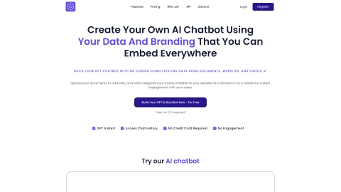 AI Chatbot Builder - InsertChatGPT