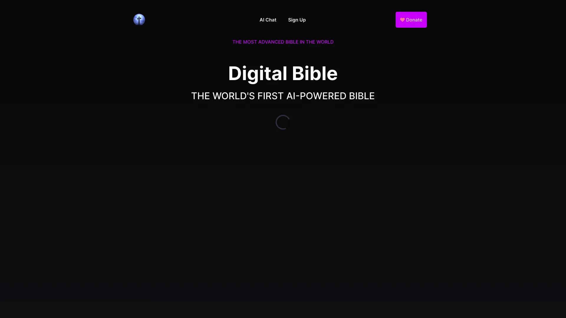 AI Bible Conversation Tool - Digital Bible