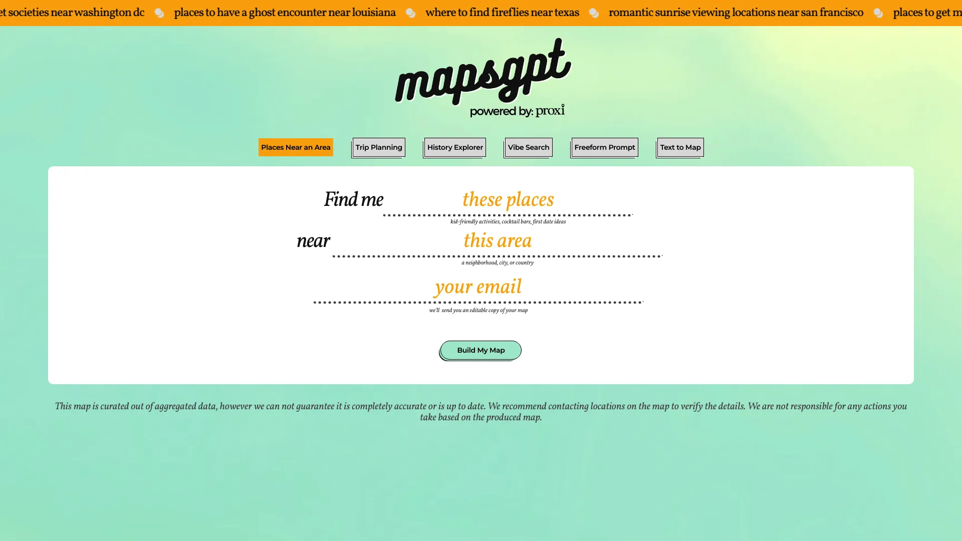 AI Map Creation Tool - Maps GPT