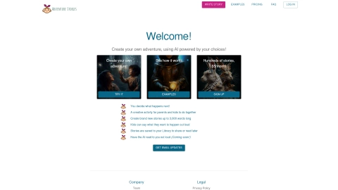 AI Collaborative Choose Your Own Adventure Story Creator - Adventure ...