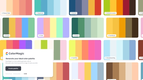AI Color Palette Generator - ColorMagic