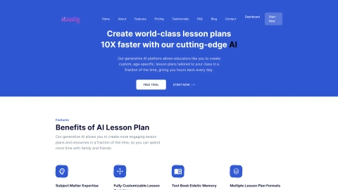 AI Lesson Planning Software - AILesson Plans