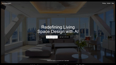 AI Design Tool For Architects - ArchitectGPT