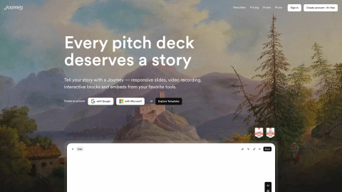 AI Storytelling Tool - Journey