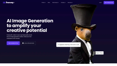 AI Image Generation And Editing Tool - FreewayML