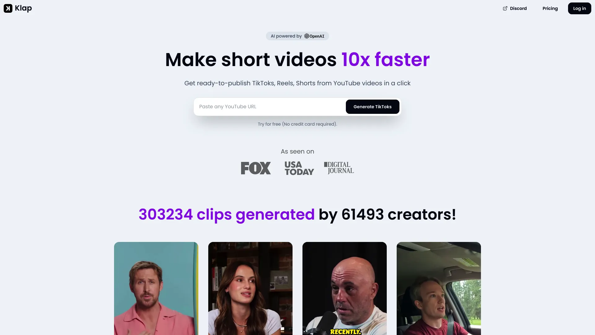 AI Video Repurposing Tool - KlapApp