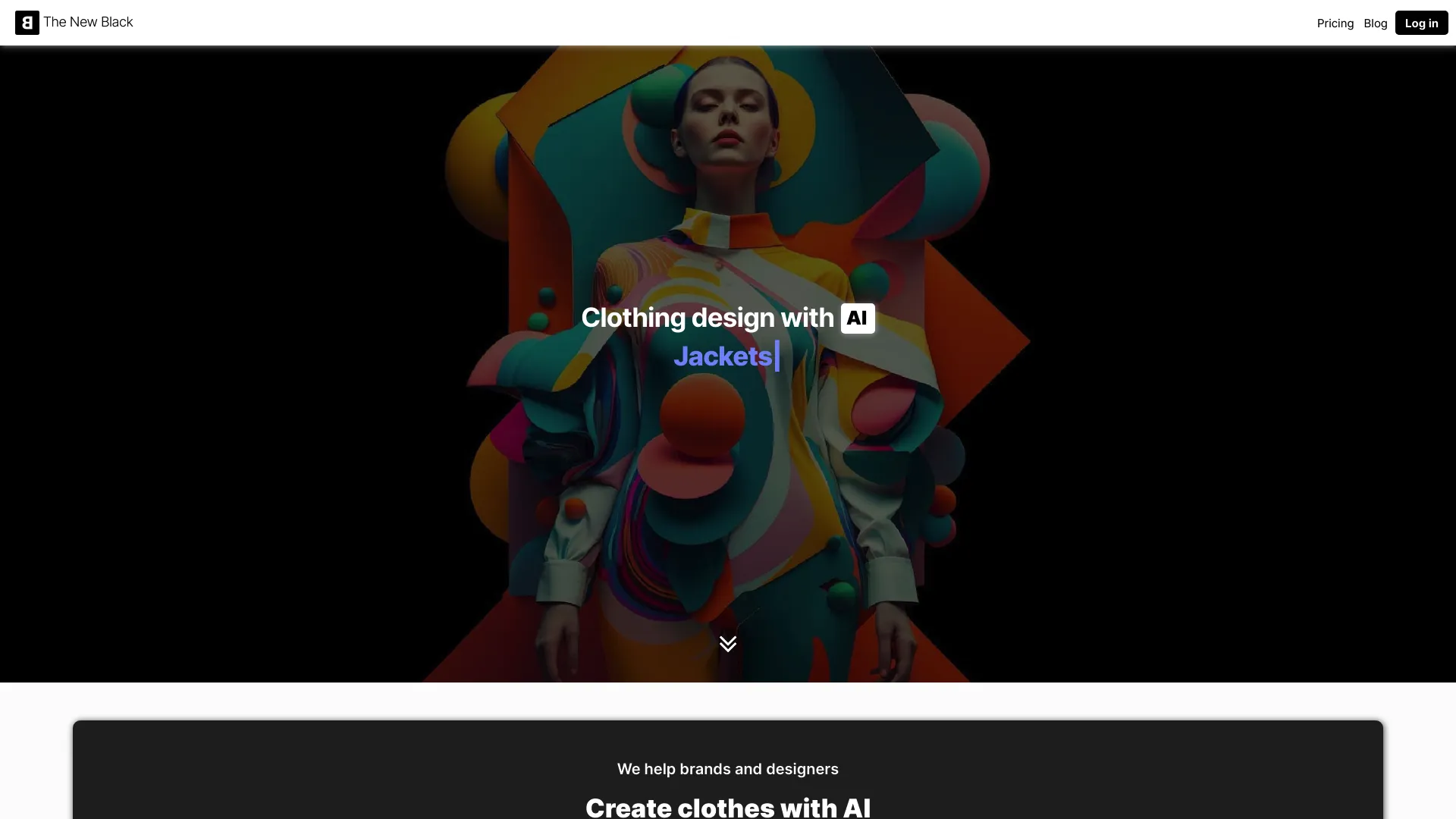 AI Clothing Design Tool - The New Black