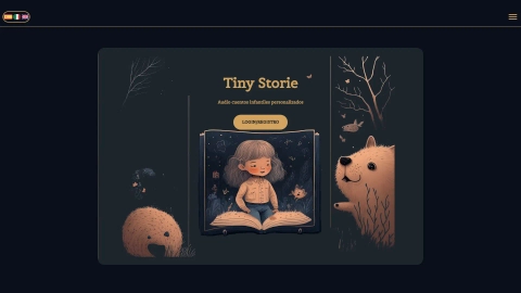 AI Storytelling Tool For Children - Tiny Storie