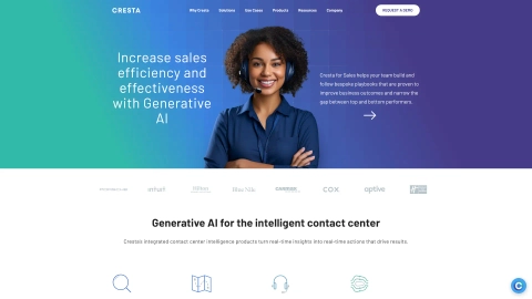 AI Contact Center Optimization Tool - Cresta
