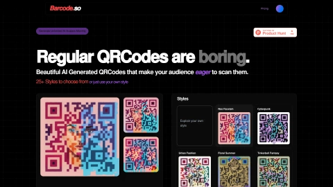 AI Qr Code Generator - Barcode