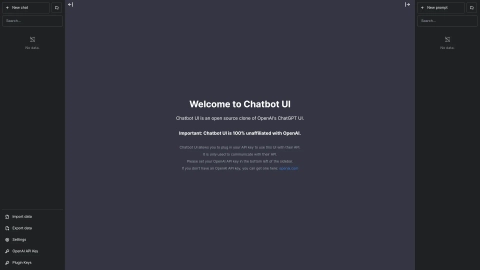 AI Chatbot Interface - Chatbot UI