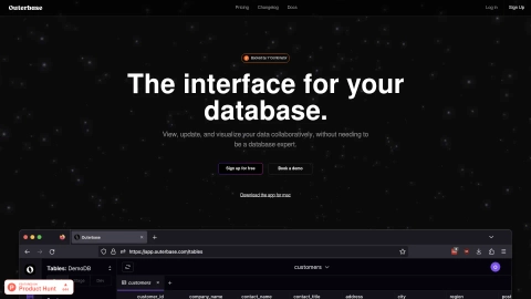 AI Data Exploration And Collaboration Tool - Outerbase