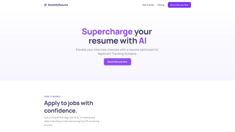 AI Resume Enhancer - Boost My Resume