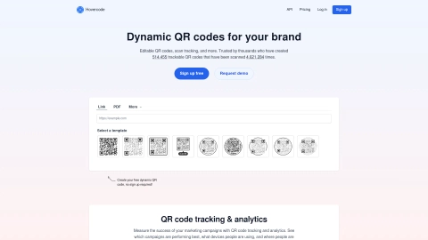 Qr Code Generator With Branding And Tracking Capabilities - HoverCode