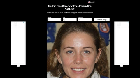 AI Face Generator - Person Does Not Exist