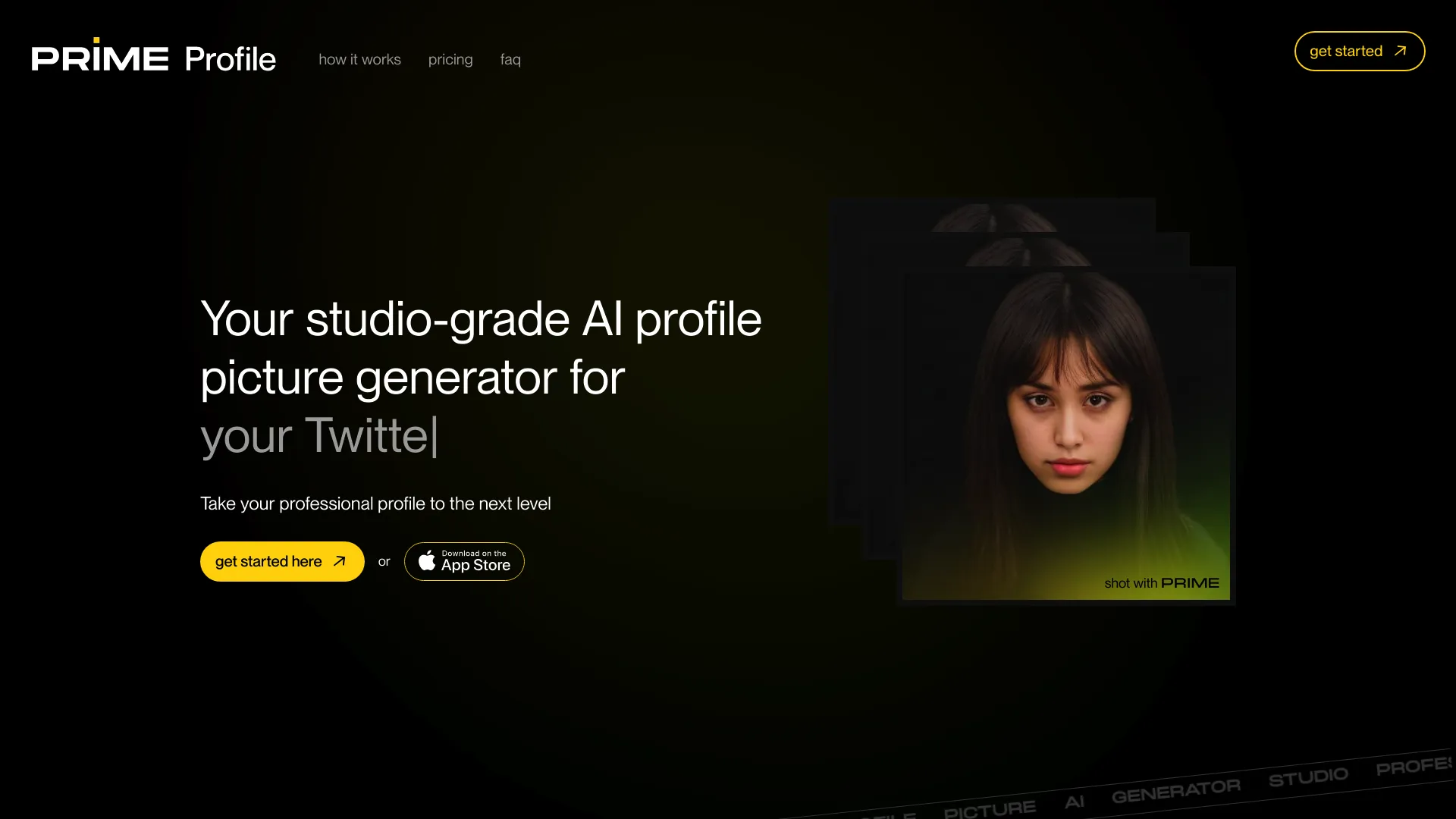 AI Profile Picture Generator - Prime Profile
