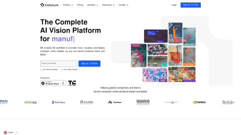 AI Computer Vision Platform - Datature