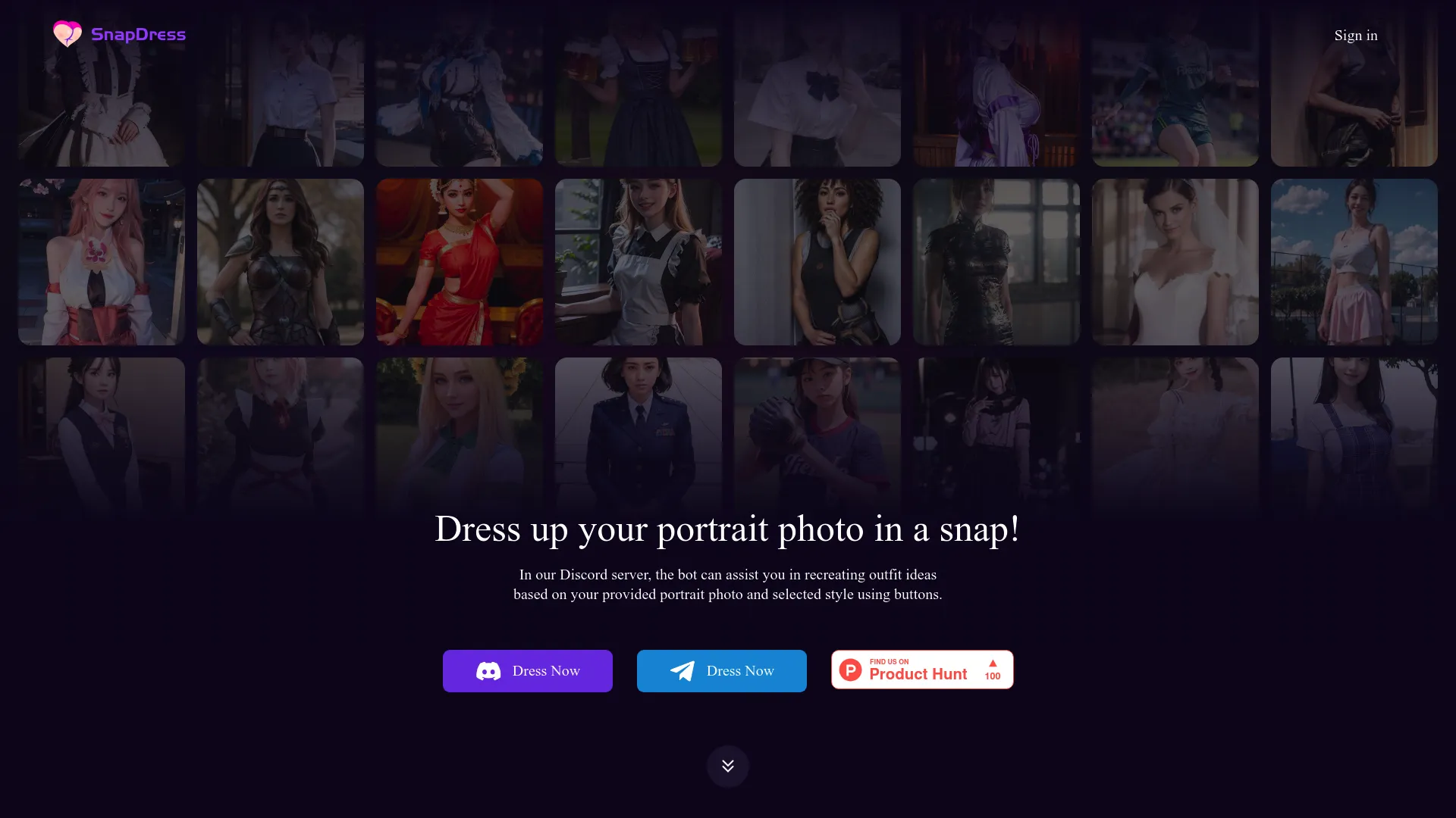 AI Outfit Creator - SnapDress