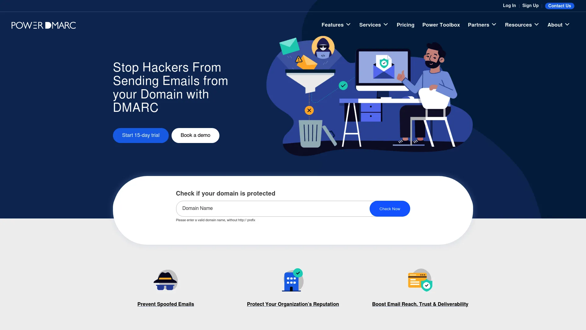 Dmarc Analyzer AI Email Protection Tool - PowerDMARC