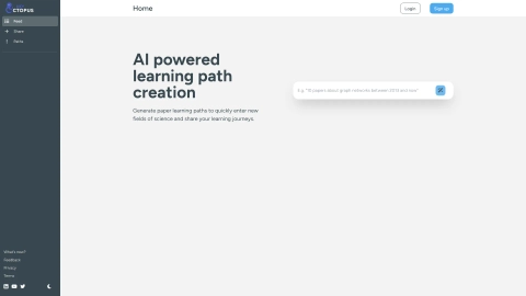 AI Learning Path Generator - HeyOctopus